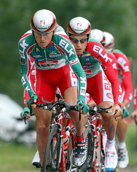 Members Austrian Team Elk Haus Simplon Editorial Stock Photo - Stock ...