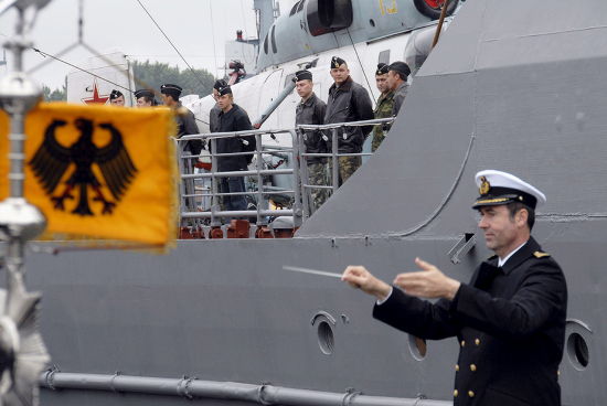 Russian Frigate Neustrashimy Class Welcomed By Editorial Stock Photo ...