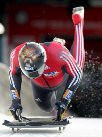 Canadian Skeleton Pilot Jeff Pain Start Editorial Stock Photo - Stock ...