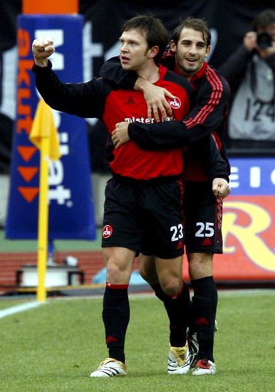 Nurembergs Ivan Saenko L Celebrates His Editorial Stock Photo - Stock ...