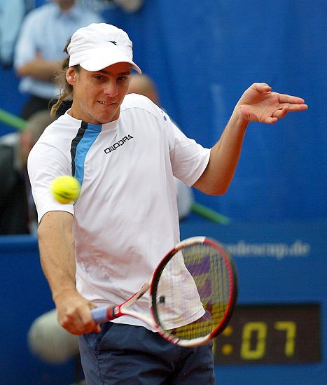 Argentinian Gaston Gaudio Tennis Player Returns Editorial Stock Photo ...