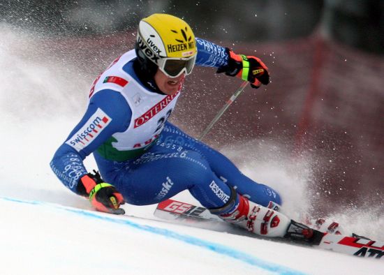 Swiss Daniel Albrecht Inin Action During Editorial Stock Photo - Stock ...