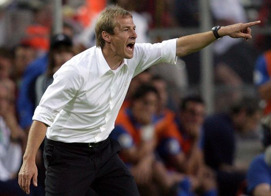 German Coach Juergen Klinsmann Gestures On Editorial Stock Photo ...