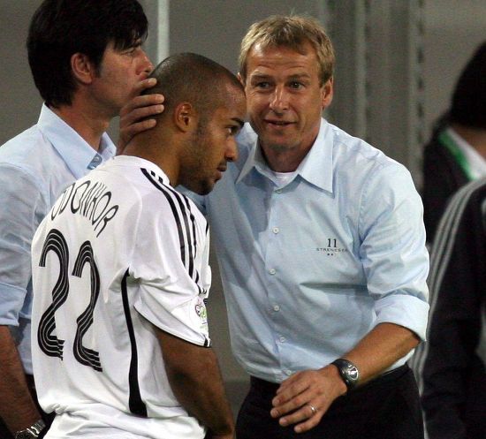 Coach Germany Juergen Klinsmann Talks David Editorial Stock Photo ...