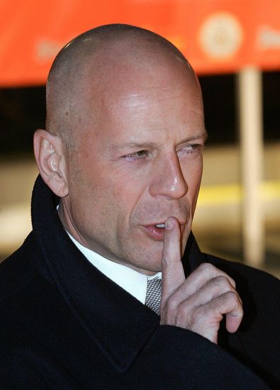 Us Actor Bruce Willis Arrives Golden Editorial Stock Photo - Stock ...