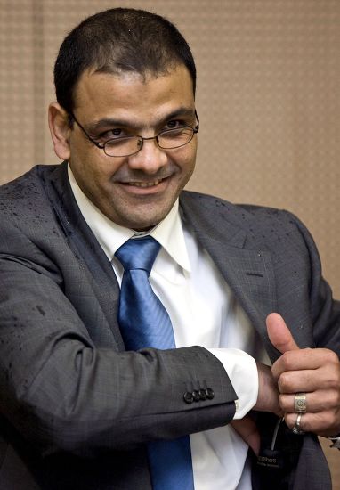 Palestinian Defendant Bassam Ibrahim Pictured Prior Editorial Stock ...