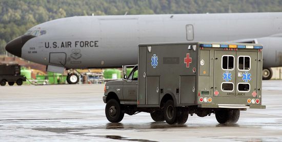 Us Military Ambulance Car Reportedly Carrying Editorial Stock Photo ...