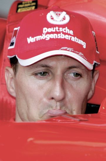 German Formula One Driver Michael Schumacher Editorial Stock Photo ...
