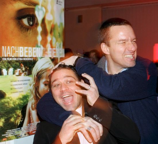 Actors Leonardo Nigro L Michael Neuenschwader Editorial Stock Photo ...