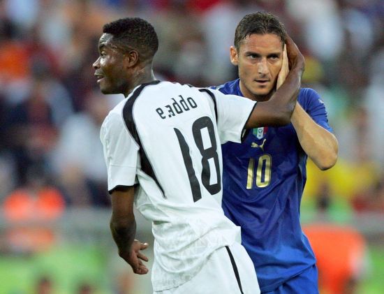 Ghanaian Player Eric Addo L Comforts Editorial Stock Photo - Stock ...