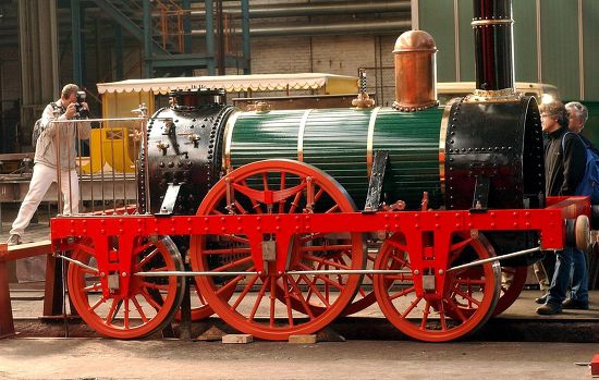 Newly Restored Historic Steam Engine Adler Editorial Stock Photo ...