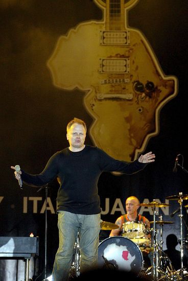 German Rock Singer Herbert Groenemeyer Performs Editorial Stock Photo ...