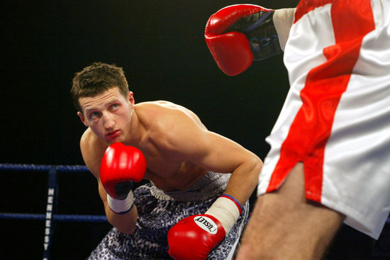 Carl Froch Fighting Michael Duffield During Editorial Stock Photo ...