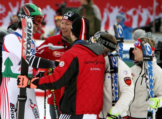 Lr Austrian Mario Matt Fritz Strobl Editorial Stock Photo - Stock Image ...