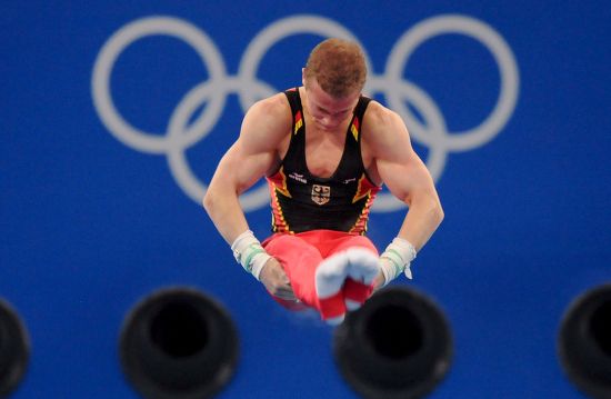 German Athlete Fabian Hambuechen Doing His Editorial Stock Photo ...