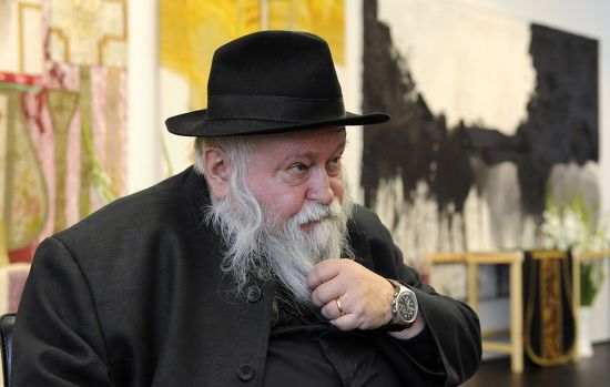 Austrian Performance Artist Hermann Nitsch Attends Editorial Stock ...