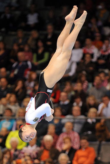 German Kim Bui Performs On Floor Editorial Stock Photo - Stock Image ...