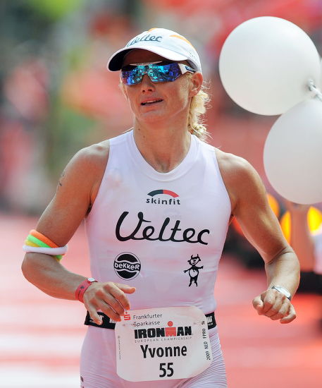 Germanys Yvonne Van Vlerken Crosses Finish Editorial Stock Photo ...
