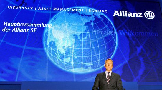 Ceo Allianz Michael Diekmann Pictured On Editorial Stock Photo - Stock ...