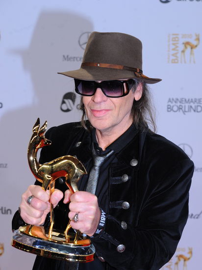 German Singer Songwriter Udo Lindenberg Poses Editorial Stock Photo ...