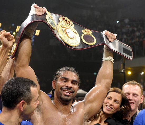 British Boxer David Haye C Celebrates Editorial Stock Photo - Stock ...