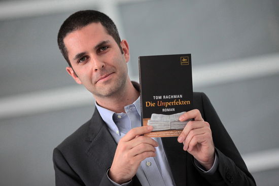 English Canadian Writer Tom Rachman Poses Editorial Stock Photo - Stock ...