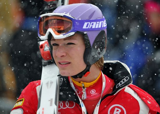 German Maria Riesch Pictured During Giant Editorial Stock Photo - Stock ...