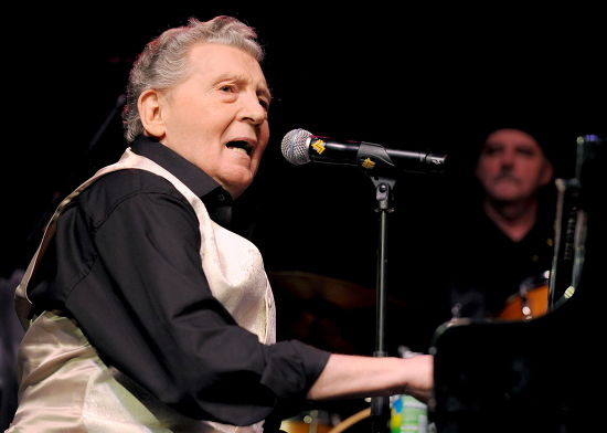 Us Singer Jerry Lee Lewis Performs Editorial Stock Photo - Stock Image ...
