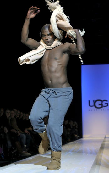 Model Presents Fashion By Label Ugg Editorial Stock Photo - Stock Image ...
