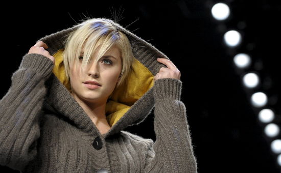 Model Presents Fashion By Label Ugg Editorial Stock Photo - Stock Image ...