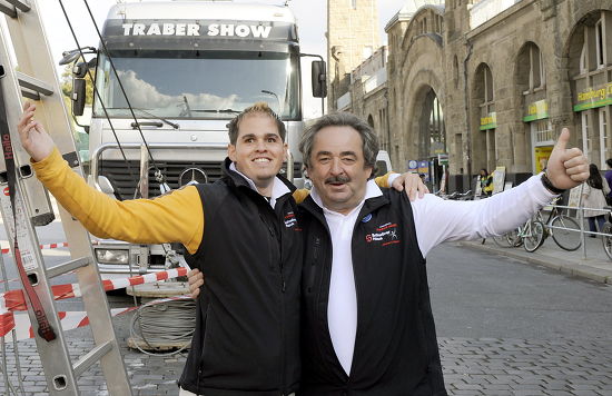 High Wire Artiste Johann Traber L Editorial Stock Photo - Stock Image ...