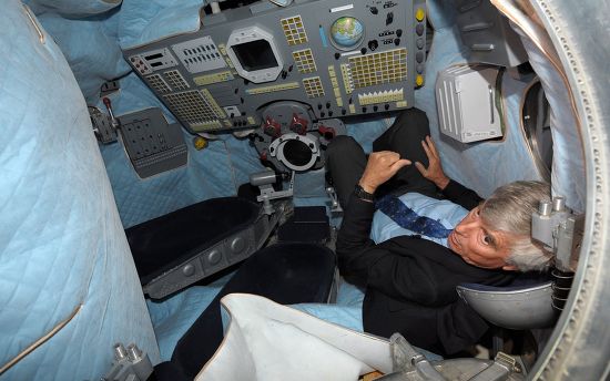 German Astronaut Ulf Merbold Inside Russian Editorial Stock Photo ...