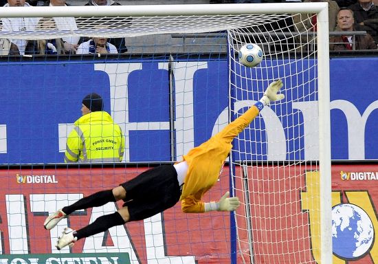 Vfl Bochums Goalie Daniel Fernandes Tries Editorial Stock Photo - Stock ...