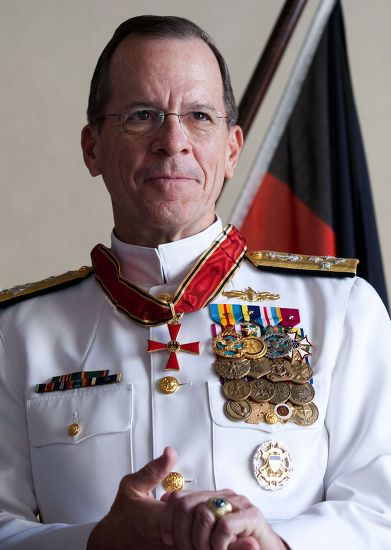 Michael Mullen Poses Photos After He Editorial Stock Photo - Stock ...