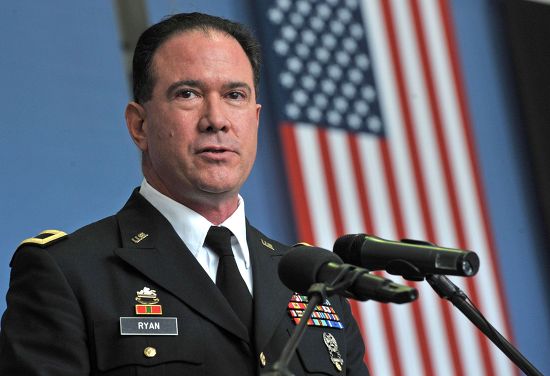 Brigadier General Michael Ryan Commander V Editorial Stock Photo ...