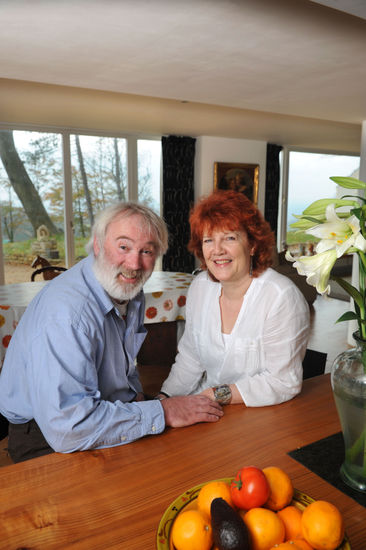 West County Entrepreneur Magnus Macdonald Wife Editorial Stock Photo ...