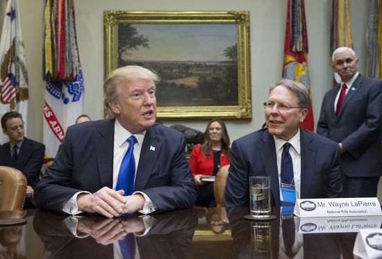 Donald Trump Wayne Lapierre Editorial Stock Photo - Stock Image ...