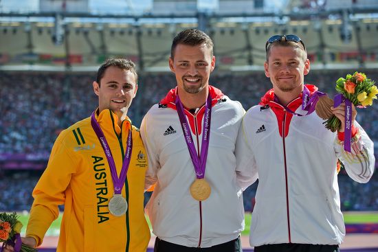 Lr Silver Medalist Scott Reardon Australia Editorial Stock Photo ...