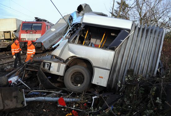 Two Workers Stand Next Derailed Fright Editorial Stock Photo - Stock ...