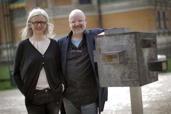 Artists Caroline Bachmann L Swiss Stefan Editorial Stock Photo - Stock ...