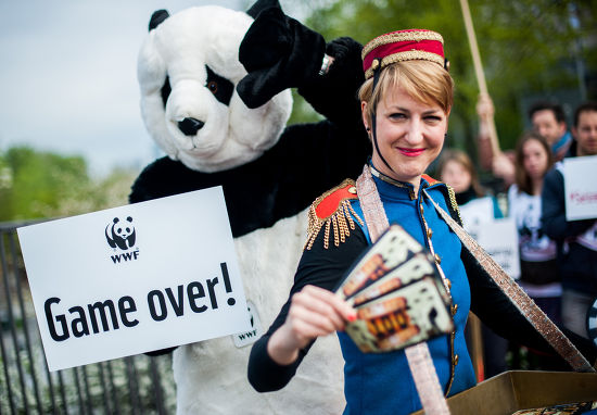World Wide Fund Nature Wwf Activists Editorial Stock Photo - Stock ...