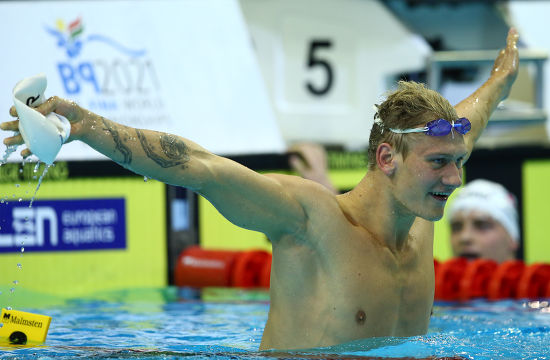 Viktor B Bromer Denmark Celebrates After Editorial Stock Photo - Stock ...