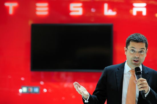 One Vice Presidents Tesla Motors Jerome Editorial Stock Photo - Stock ...