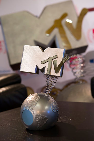 Trophy Mtv Europe Music Awards Ema Editorial Stock Photo - Stock Image ...