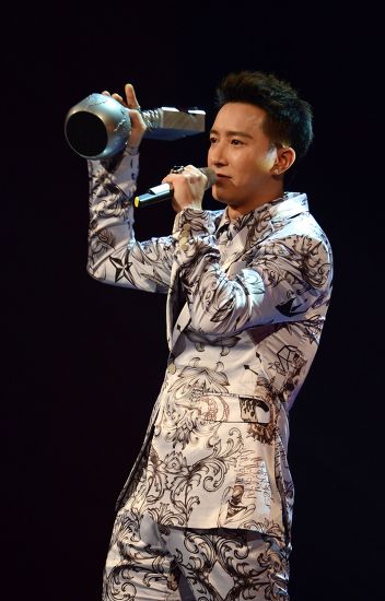 Chinese Singer Hankyung Aka Hangeng Celebrates Editorial Stock Photo ...
