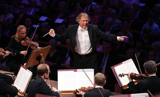 German Conductor Thomas Hengelbrock Performs Symphony Editorial Stock ...