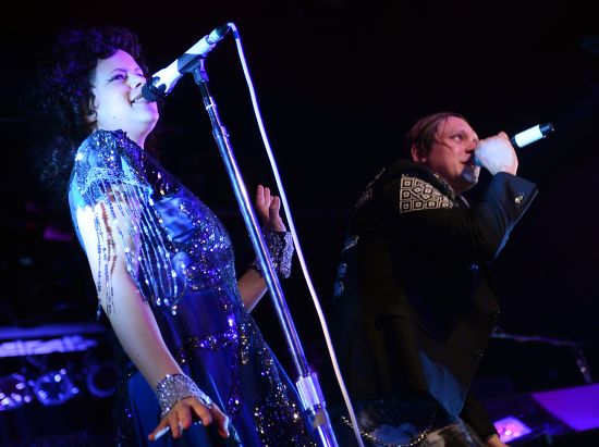 Singers Regine Chassagne L Win Butler Editorial Stock Photo - Stock ...