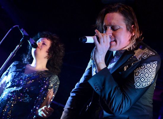 Singers Regine Chassagne L Win Butler Editorial Stock Photo - Stock ...