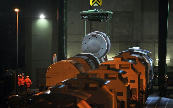 Containers Unloaded 13th Castor Cask Storage Editorial Stock Photo ...