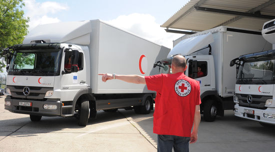 German Red Cross Drk Aid Vehicles Editorial Stock Photo - Stock Image ...